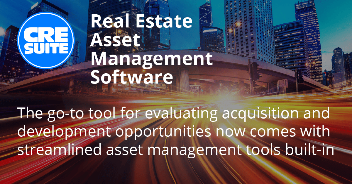 Real Estate Asset Management Software - CRE Suite